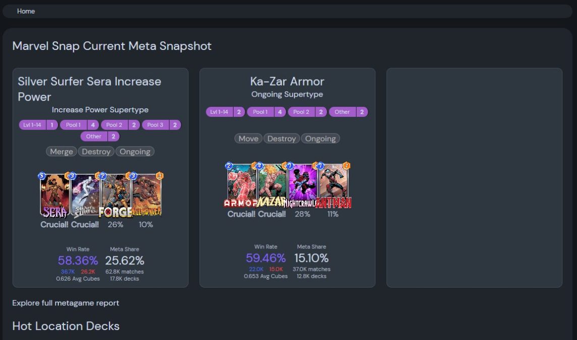 『マーベル・スナップ』向けトラッカーツール「Marvel Snap Tracker」の導入方法と使い方 | MOD狂いのゲーマーブログ